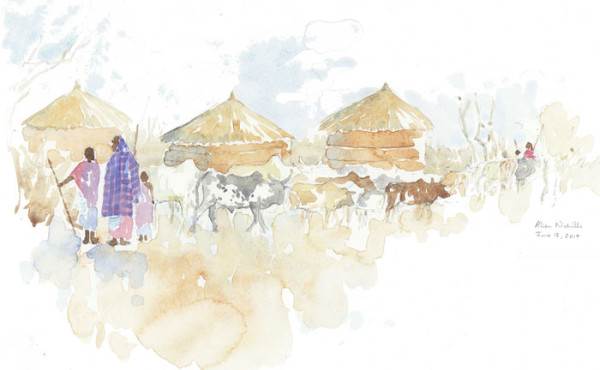 boma drawings Archives - Africa Geographic