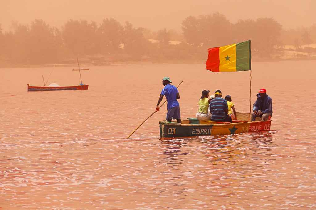 The Pink Lake - Africa Geographic