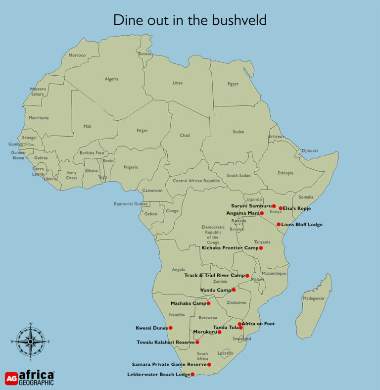 Dine out in the bushveld - Africa Geographic