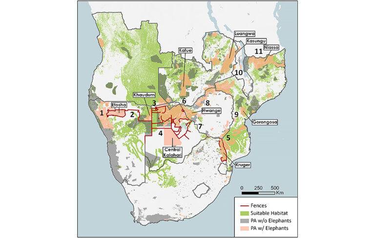 Putting elephants on the map – exploring connectivity in southern ...